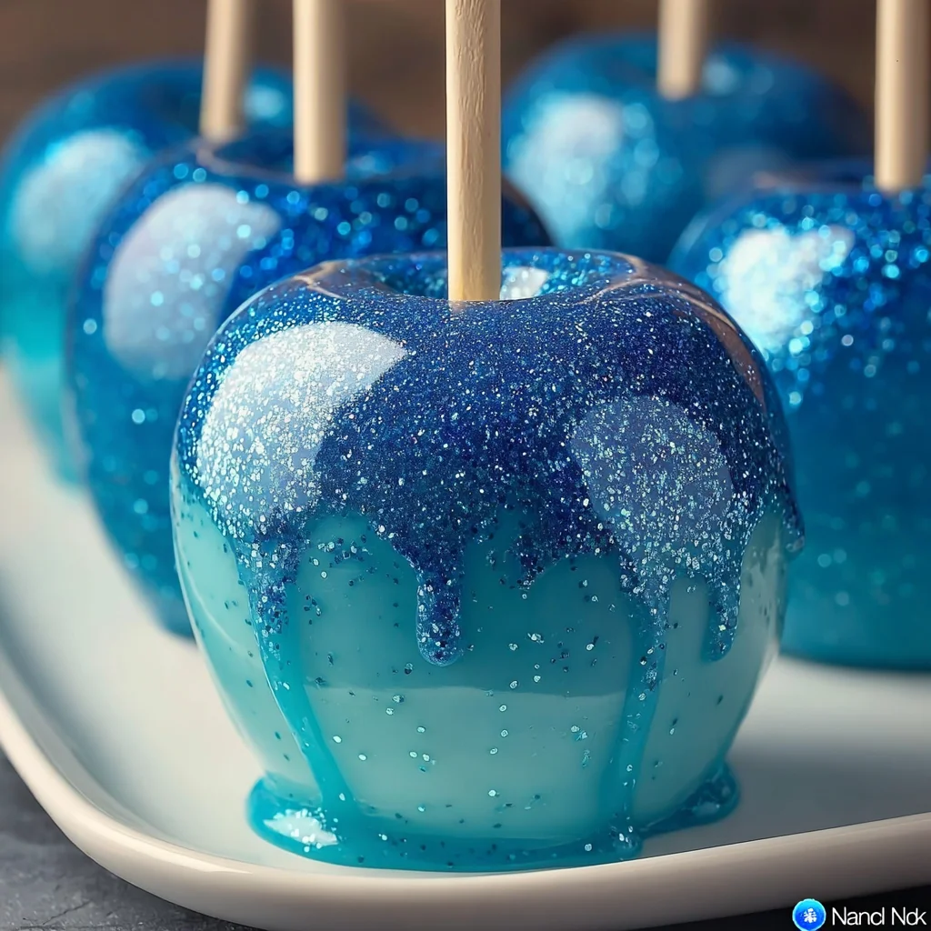 Sweet Ocean Candy Apples A Fun, Delicious Treat! - Simply Quick Bites
