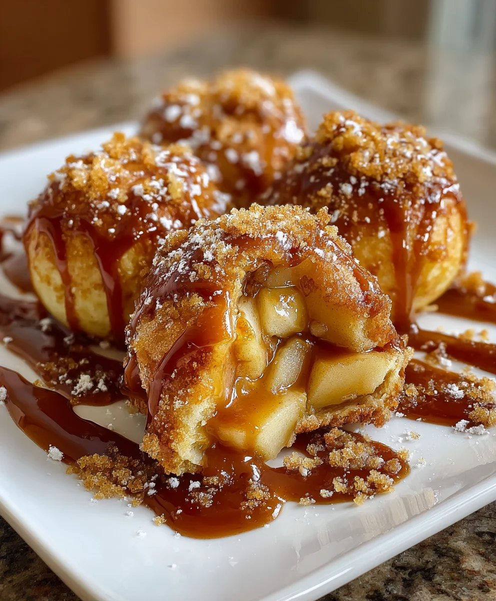 Apple Caramel Bombs Pastry Delight - Simply Quick Bites