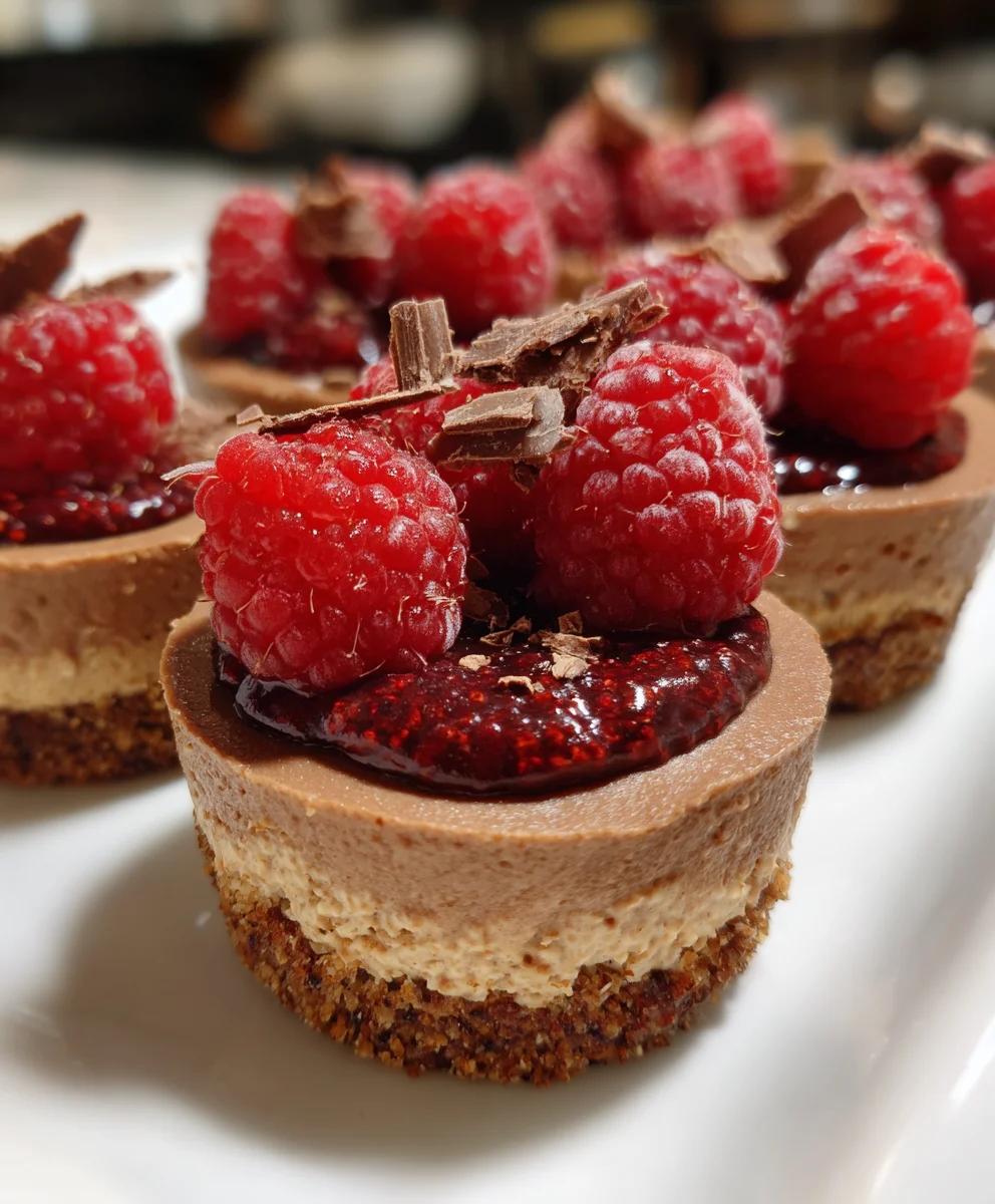 Marry Me No Bake Raspberry Chocolate Mousse - Simply Quick Bites