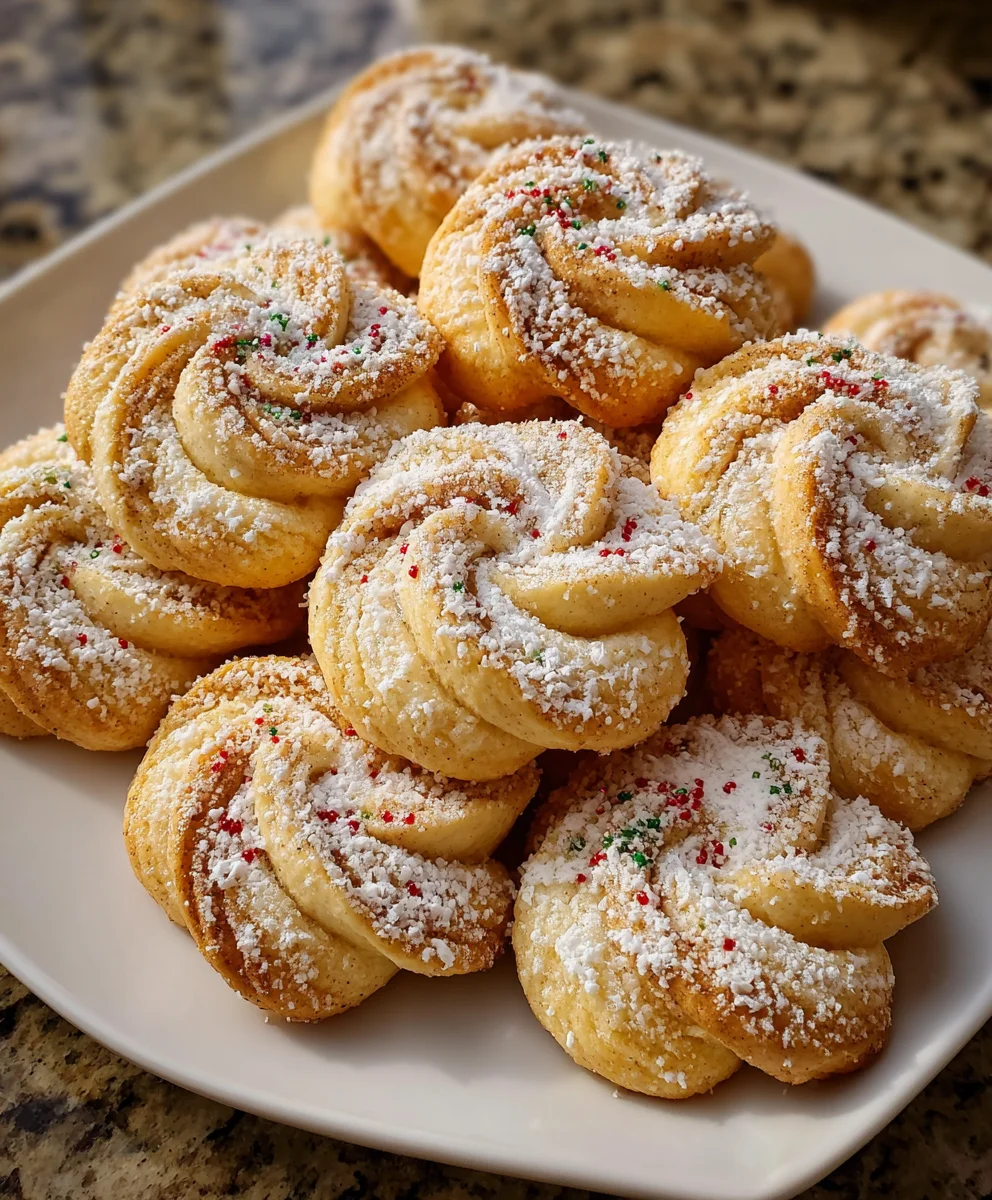 Twisted Christmas Cookies - Simply Quick Bites