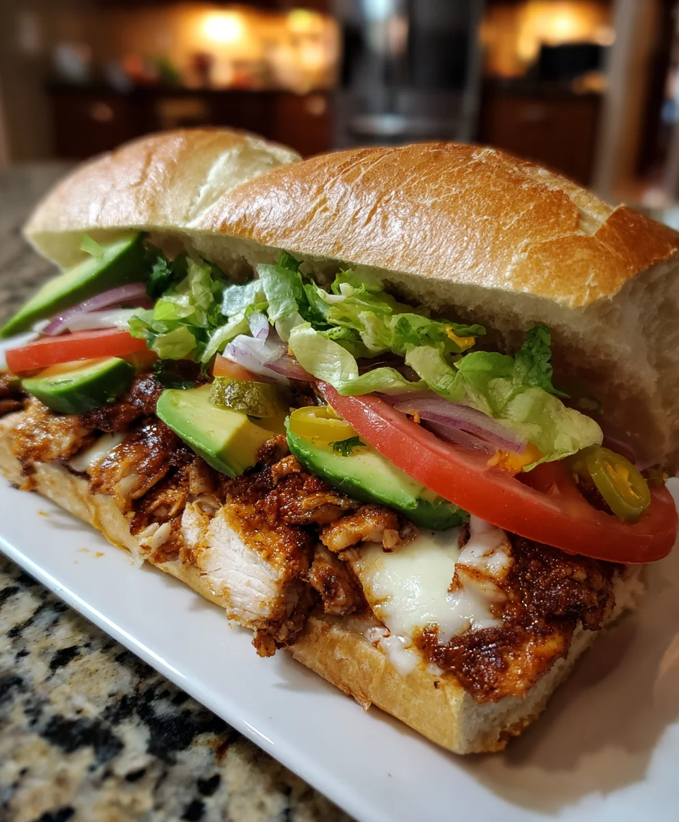 Chicken Torta Sandwich - Simply Quick Bites
